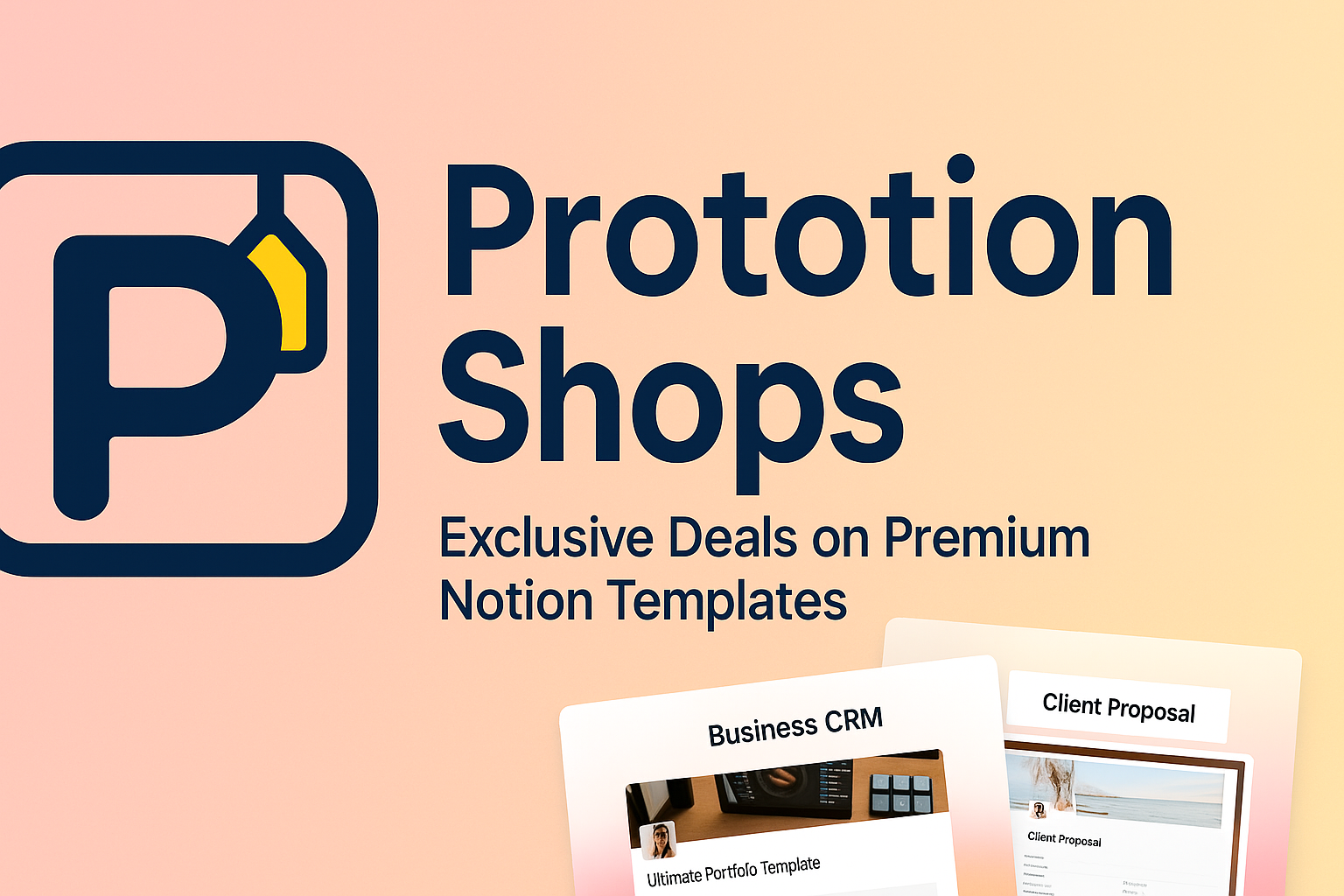 Prototion – Best Notion Templates Marketplace